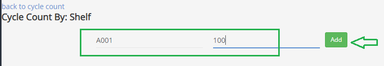 Performing Cycle Count for your warehouse.